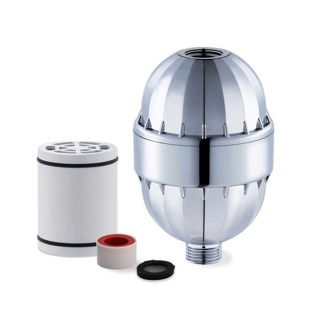 15 Stages Shower Water Filter With Showerhead - Removes Chlorine ...